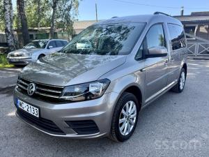Grey Volkswagen Caddy 2017 in Riga, with an engine capacity of 1.40 L and mileage of 0 thousand km for 10990 €, photo 3 on AUTOMOTO.COM.LV