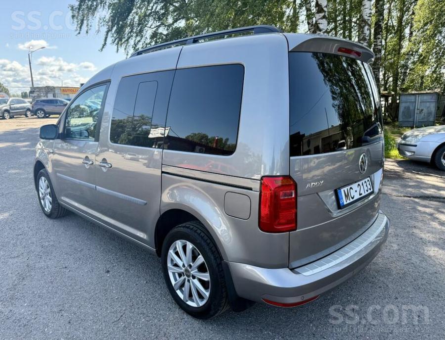 Grey Volkswagen Caddy 2017 in Riga, with an engine capacity of 1.40 L and mileage of 0 thousand km for 10990 €, photo 6 on AUTOMOTO.COM.LV