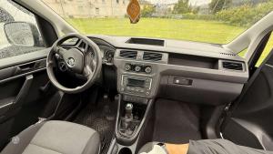 Grey Volkswagen Caddy 2017 in Kaunas, with an engine capacity of 1.97 L and mileage of 266 thousand km for 8000 €, photo 5 on AUTOMOTO.COM.LV
