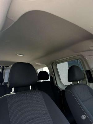 Grey Volkswagen Caddy 2017 in Klaipeda, with an engine capacity of 1.97 L and mileage of 174 thousand km for 9850 €, photo 14 on AUTOMOTO.COM.LV