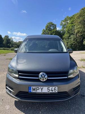 Grey Volkswagen Caddy 2017 in Kedainiai, with an engine capacity of 1.97 L and mileage of 235 thousand km for 12500 €, photo  on AUTOMOTO.COM.LV