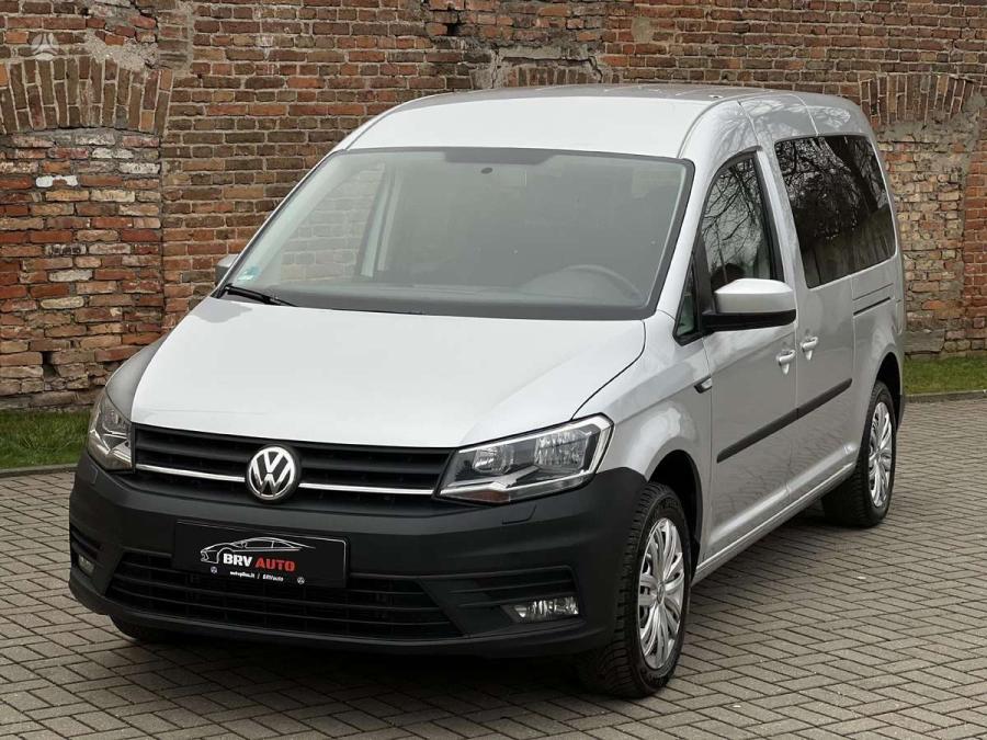 Pelēks Volkswagen Caddy 2018 Kėdainiai, ar dzinēja tilpumu 1.97 L un nobraukumu 243 tūkst. km par 9950 €, foto 2 vietnē AUTOMOTO.COM.LV