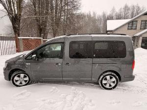 Grey Volkswagen Caddy 2018 in Taurage, with an engine capacity of 1.97 L and mileage of 530 thousand km for 8350 €, photo 7 on AUTOMOTO.COM.LV