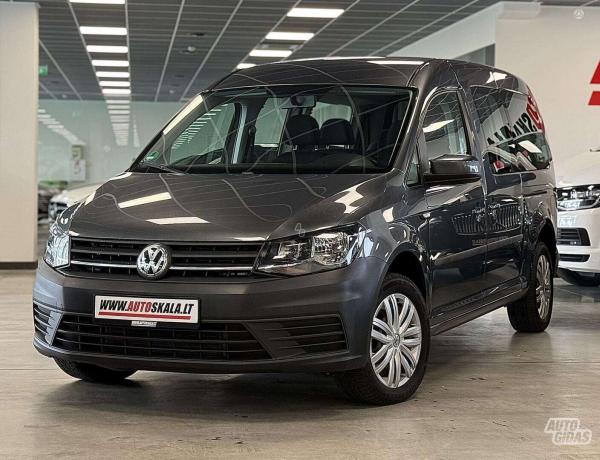 Grey Volkswagen Caddy 2018 in Klaipeda, with an engine capacity of 2.00 L and mileage of 296 thousand km for 14450 €, photo 1 on AUTOMOTO.COM.LV