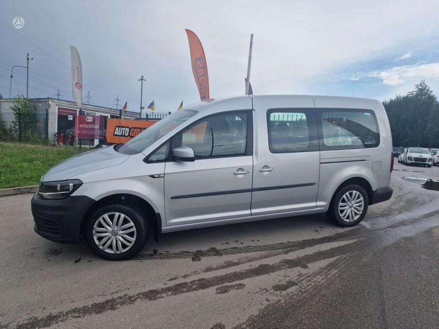 Pelēks Volkswagen Caddy 2018 Kauņa, ar dzinēja tilpumu 1.40 L un nobraukumu 99 tūkst. km par 14990 €, foto 5 vietnē AUTOMOTO.COM.LV