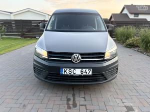 Grey Volkswagen Caddy 2018 in Vilnius, with an engine capacity of 2.00 L and mileage of 162 thousand km for 7900 €, photo 4 on AUTOMOTO.COM.LV