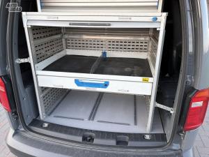 Grey Volkswagen Caddy 2018 in Vilnius, with an engine capacity of 2.00 L and mileage of 162 thousand km for 7900 €, photo 19 on AUTOMOTO.COM.LV