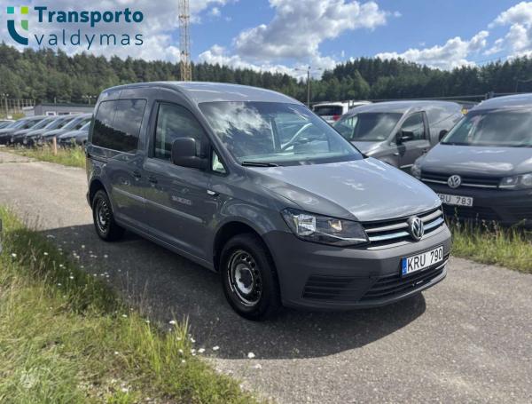 Pelēks Volkswagen Caddy 2018 Viļņa, ar dzinēja tilpumu 1.97 L un nobraukumu 127 tūkst. km par 8400 €, foto 4 vietnē AUTOMOTO.COM.LV