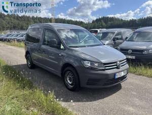 Grey Volkswagen Caddy 2018 in Vilnius, with an engine capacity of 1.97 L and mileage of 127 thousand km for 8400 €, photo 4 on AUTOMOTO.COM.LV