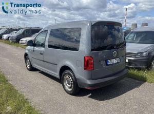 Grey Volkswagen Caddy 2018 in Vilnius, with an engine capacity of 1.97 L and mileage of 127 thousand km for 8400 €, photo 7 on AUTOMOTO.COM.LV
