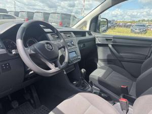 Grey Volkswagen Caddy 2018 in Vilnius, with an engine capacity of 1.97 L and mileage of 127 thousand km for 8400 €, photo 8 on AUTOMOTO.COM.LV