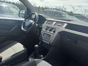 Grey Volkswagen Caddy 2018 in Vilnius, with an engine capacity of 1.97 L and mileage of 127 thousand km for 8400 €, photo 10 on AUTOMOTO.COM.LV