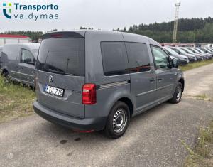 Grey Volkswagen Caddy 2018 in Vilnius, with an engine capacity of 1.97 L and mileage of 136 thousand km for 7000 €, photo 5 on AUTOMOTO.COM.LV