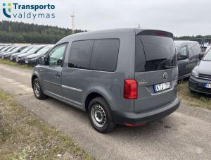 Grey Volkswagen Caddy 2018 in Vilnius, with an engine capacity of 1.97 L and mileage of 136 thousand km for 7000 €, photo 7 on AUTOMOTO.COM.LV