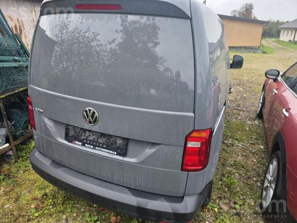 Volkswagen Caddy 2018 in Vilnius on AUTOMOTO.COM.LV Grey Volkswagen Caddy 2018 in Vilnius, with an engine capacity of 2.00 L and mileage of 141 thousand km for 6500 €, photo 4 on AUTOMOTO.COM.LV