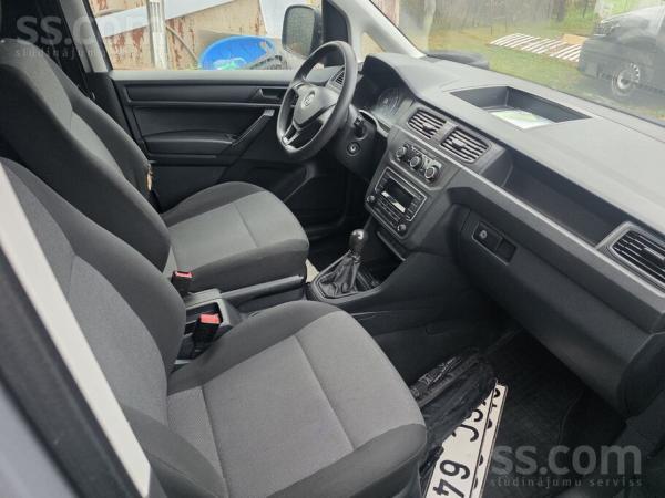 Volkswagen Caddy 2018 in Vilnius on AUTOMOTO.COM.LV Grey Volkswagen Caddy 2018 in Vilnius, with an engine capacity of 2.00 L and mileage of 141 thousand km for 6500 €, photo 7 on AUTOMOTO.COM.LV