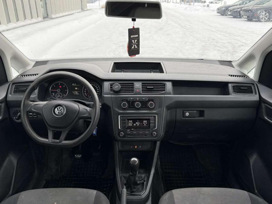 Grey Volkswagen Caddy 2019 in Vilnius, with an engine capacity of 1.97 L and mileage of 244 thousand km for 7400 €, photo 12 on AUTOMOTO.COM.LV