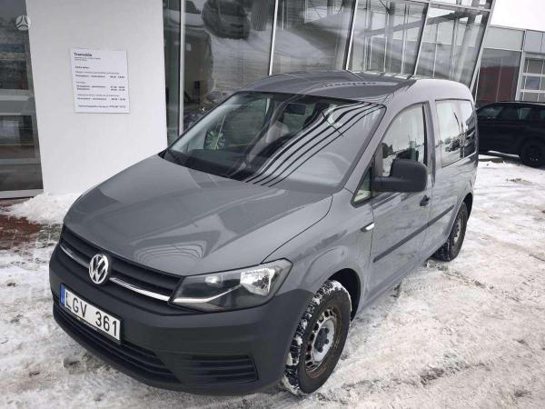 Pelēks Volkswagen Caddy 2019 Šauļi, ar dzinēja tilpumu 1.97 L un nobraukumu 275 tūkst. km par 9500 €, foto 1 vietnē AUTOMOTO.COM.LV