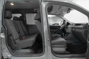 Grey Volkswagen Caddy 2019 in Vilnius, with an engine capacity of 2.00 L and mileage of 131 thousand km for 14300 €, photo 16 on AUTOMOTO.COM.LV