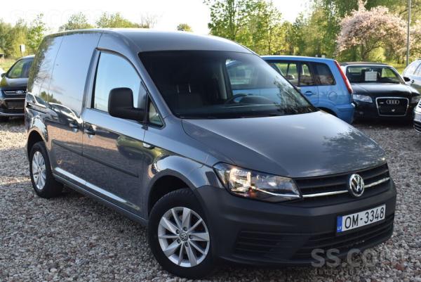 Pelēks Volkswagen Caddy 2019 Kuldīga, ar dzinēja tilpumu 2.00 L un nobraukumu 0 tūkst. km par 12350 €, foto 4 vietnē AUTOMOTO.COM.LV