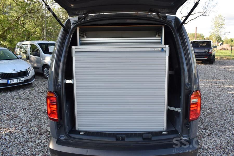 Pelēks Volkswagen Caddy 2019 Kuldīga, ar dzinēja tilpumu 2.00 L un nobraukumu 0 tūkst. km par 12350 €, foto 9 vietnē AUTOMOTO.COM.LV