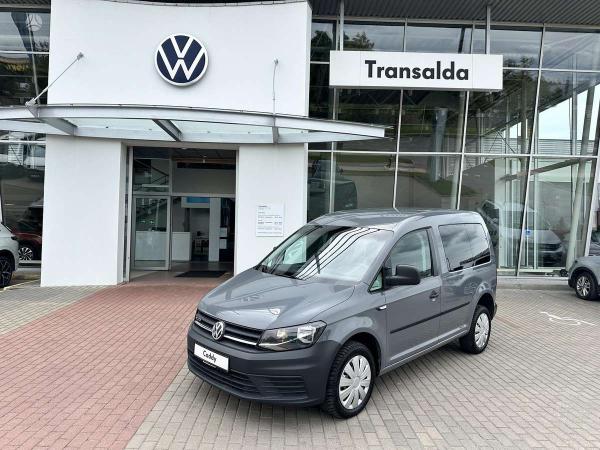 Grey Volkswagen Caddy 2019 in Siauliai, with an engine capacity of 1.97 L and mileage of 114 thousand km for 13900 €, photo 1 on AUTOMOTO.COM.LV
