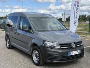 Grey Volkswagen Caddy 2019 in Vilnius, with an engine capacity of 1.97 L and mileage of 170 thousand km for 9999 €, photo  on AUTOMOTO.COM.LV