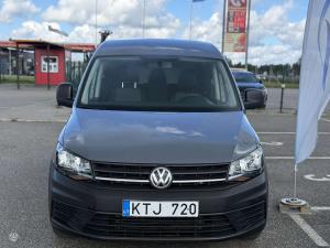 Grey Volkswagen Caddy 2019 in Vilnius, with an engine capacity of 1.97 L and mileage of 170 thousand km for 9999 €, photo 4 on AUTOMOTO.COM.LV