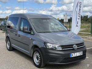 Grey Volkswagen Caddy 2019 in Vilnius, with an engine capacity of 1.97 L and mileage of 170 thousand km for 9999 €, photo 7 on AUTOMOTO.COM.LV