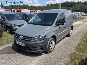 Grey Volkswagen Caddy 2019 in Vilnius, with an engine capacity of 1.97 L and mileage of 153 thousand km for 8000 €, photo  on AUTOMOTO.COM.LV
