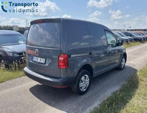 Grey Volkswagen Caddy 2019 in Vilnius, with an engine capacity of 1.97 L and mileage of 153 thousand km for 8000 €, photo 5 on AUTOMOTO.COM.LV