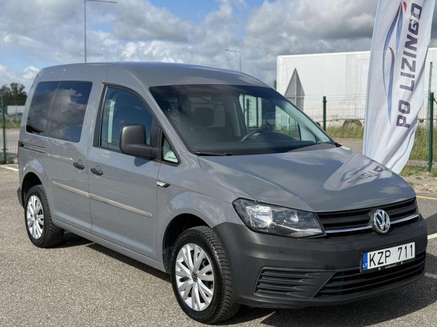 Pelēks Volkswagen Caddy 2019 Viļņa, ar dzinēja tilpumu 1.97 L un nobraukumu 185 tūkst. km par 11999 €, foto 3 vietnē AUTOMOTO.COM.LV