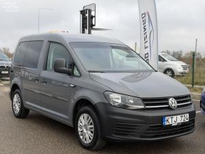 Grey Volkswagen Caddy 2019 in Vilnius, with an engine capacity of 2.00 L and mileage of 211 thousand km for 9999 €, photo 6 on AUTOMOTO.COM.LV