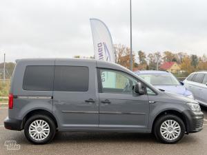Grey Volkswagen Caddy 2019 in Vilnius, with an engine capacity of 2.00 L and mileage of 211 thousand km for 9999 €, photo 7 on AUTOMOTO.COM.LV