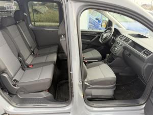 Grey Volkswagen Caddy 2019 in Vilnius, with an engine capacity of 2.00 L and mileage of 211 thousand km for 9999 €, photo 13 on AUTOMOTO.COM.LV