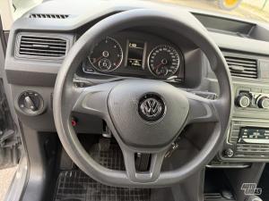 Grey Volkswagen Caddy 2019 in Vilnius, with an engine capacity of 2.00 L and mileage of 211 thousand km for 9999 €, photo 28 on AUTOMOTO.COM.LV