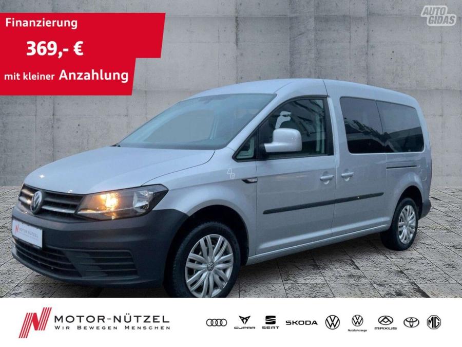 Grey Volkswagen Caddy 2020 in Kaunas, with an engine capacity of 2.00 L and mileage of 44 thousand km for 30947 €, photo 1 on AUTOMOTO.COM.LV