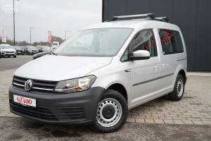 Grey Volkswagen Caddy 2020 in Kaunas, with an engine capacity of 1.00 L and mileage of 75 thousand km for 22349 €, photo  on AUTOMOTO.COM.LV