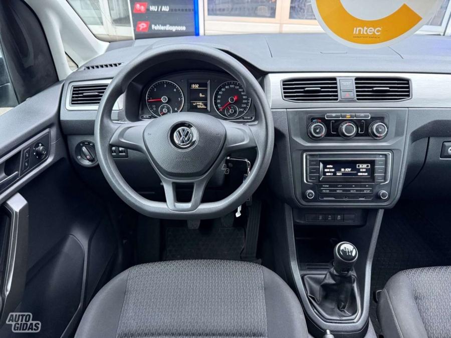 Grey Volkswagen Caddy 2020 in Kaunas, with an engine capacity of 2.00 L and mileage of 94 thousand km for 21688 €, photo 11 on AUTOMOTO.COM.LV