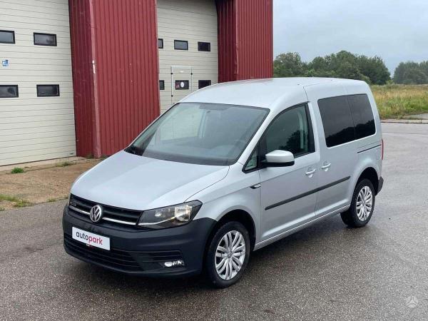 Pelēks Volkswagen Caddy 2020 Ukmergė, ar dzinēja tilpumu 1.97 L un nobraukumu 82 tūkst. km par 18500 €, foto 1 vietnē AUTOMOTO.COM.LV