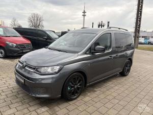 Pelēks Volkswagen Caddy 2021 Kauņa, ar dzinēja tilpumu 2.00 L un nobraukumu 30 tūkst. km par 28467 €, foto  vietnē AUTOMOTO.COM.LV