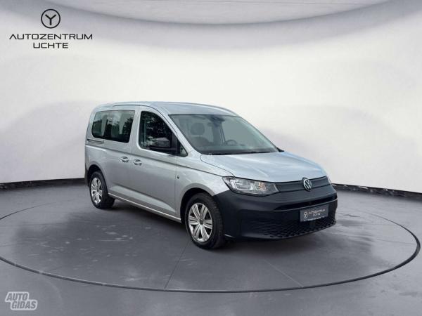 Grey Volkswagen Caddy 2021 in Kaunas, with an engine capacity of 2.00 L and mileage of 65 thousand km for 25049 €, photo 1 on AUTOMOTO.COM.LV
