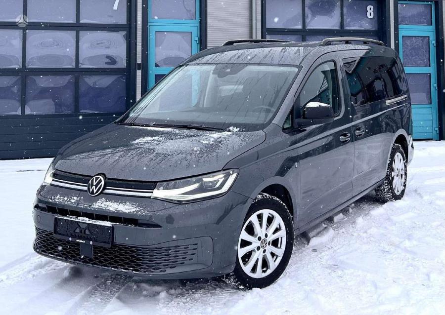 Pelēks Volkswagen Caddy 2021 Kauņa, ar dzinēja tilpumu 2.00 L un nobraukumu 173 tūkst. km par 15499 €, foto 2 vietnē AUTOMOTO.COM.LV