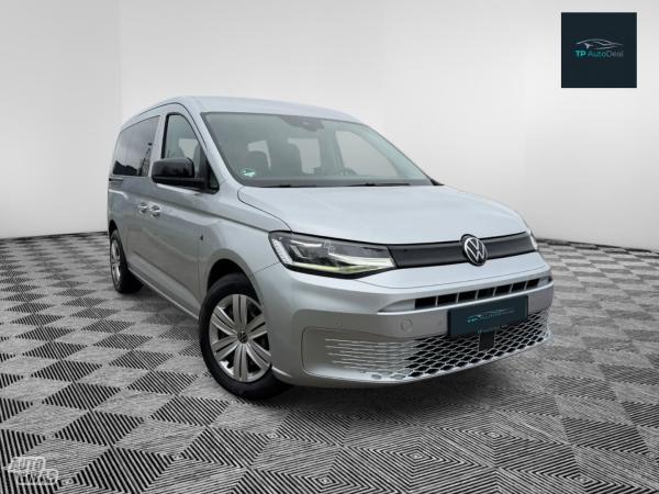 Pelēks Volkswagen Caddy 2021 Kauņa, ar dzinēja tilpumu 2.00 L un nobraukumu 370 tūkst. km par 16799 €, foto  vietnē AUTOMOTO.COM.LV
