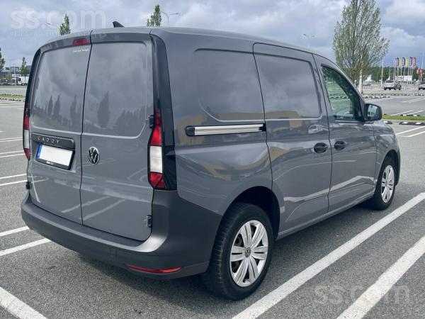 Grey Volkswagen Caddy 2021 in Riga, with an engine capacity of 2.00 L and mileage of 109 thousand km for 12500 €, photo 7 on AUTOMOTO.COM.LV