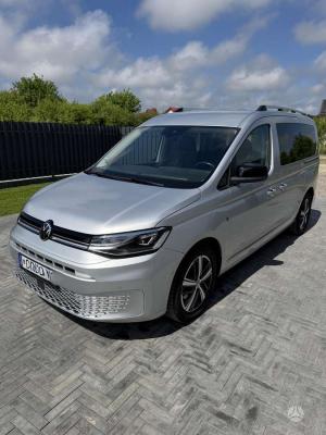 Grey Volkswagen Caddy 2021 in Palanga, with an engine capacity of 1.97 L and mileage of 191 thousand km for 23500 €, photo  on AUTOMOTO.COM.LV