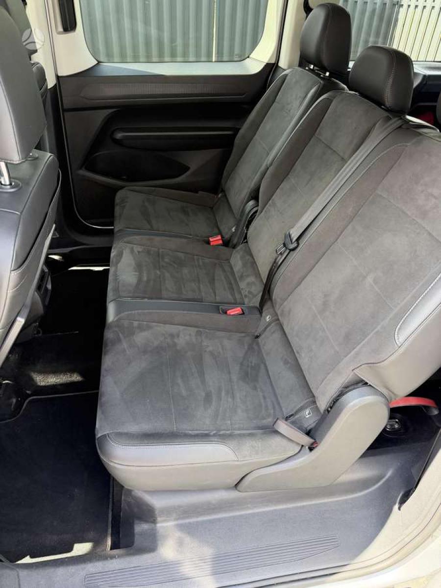 Grey Volkswagen Caddy 2021 in Palanga, with an engine capacity of 1.97 L and mileage of 191 thousand km for 23500 €, photo 11 on AUTOMOTO.COM.LV