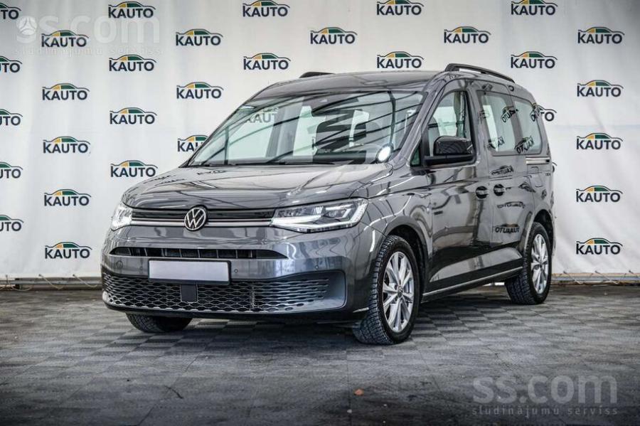 Pelēks Volkswagen Caddy 2021 Rīga, ar dzinēja tilpumu 2.00 L un nobraukumu 204 tūkst. km par 21290 €, foto 1 vietnē AUTOMOTO.COM.LV