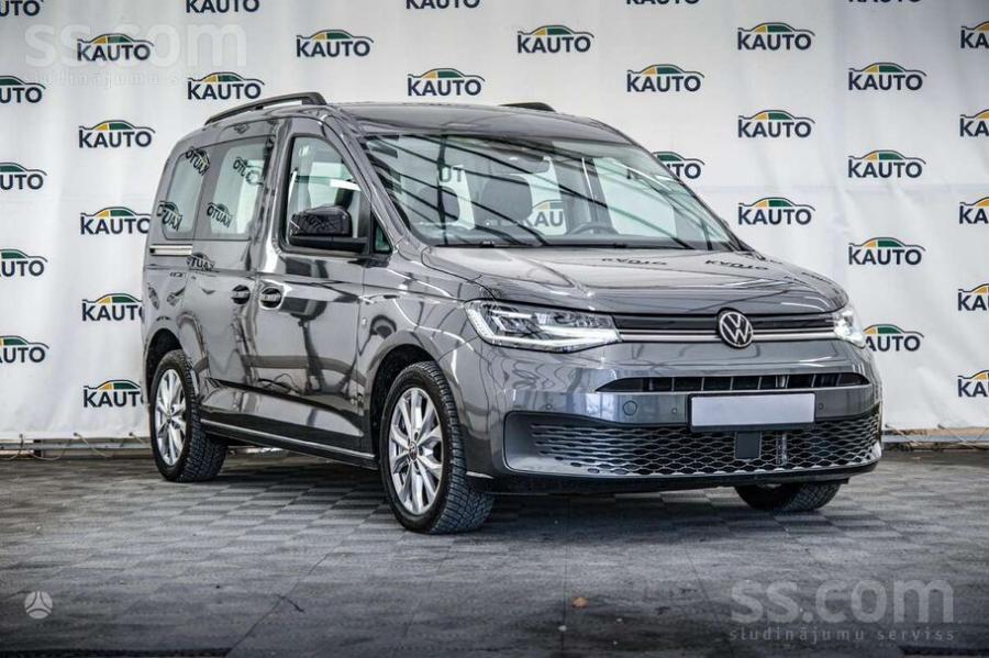 Pelēks Volkswagen Caddy 2021 Rīga, ar dzinēja tilpumu 2.00 L un nobraukumu 204 tūkst. km par 21290 €, foto 3 vietnē AUTOMOTO.COM.LV