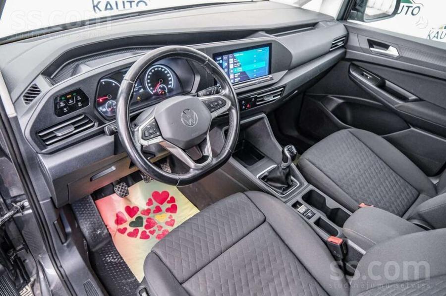 Pelēks Volkswagen Caddy 2021 Rīga, ar dzinēja tilpumu 2.00 L un nobraukumu 204 tūkst. km par 21290 €, foto 6 vietnē AUTOMOTO.COM.LV